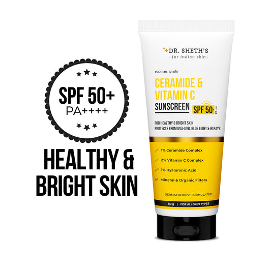 One-Step Skincare Routine Is Here With Dr Sheth's Sunscreen Range!
