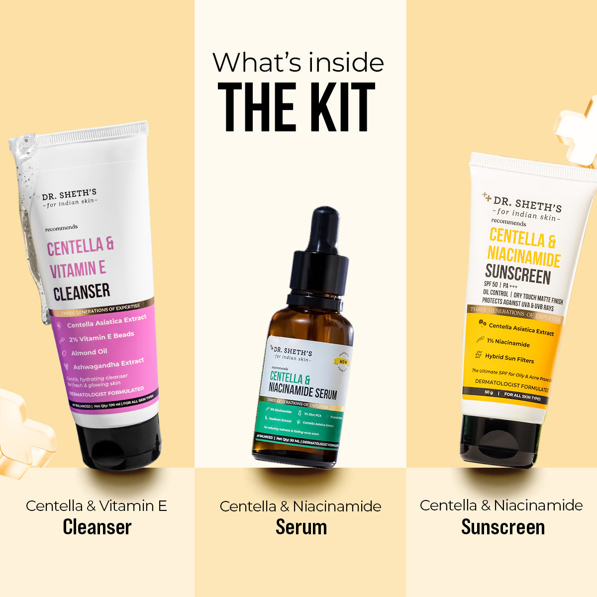 Centella Acne-Control Kit - Dr Sheth's