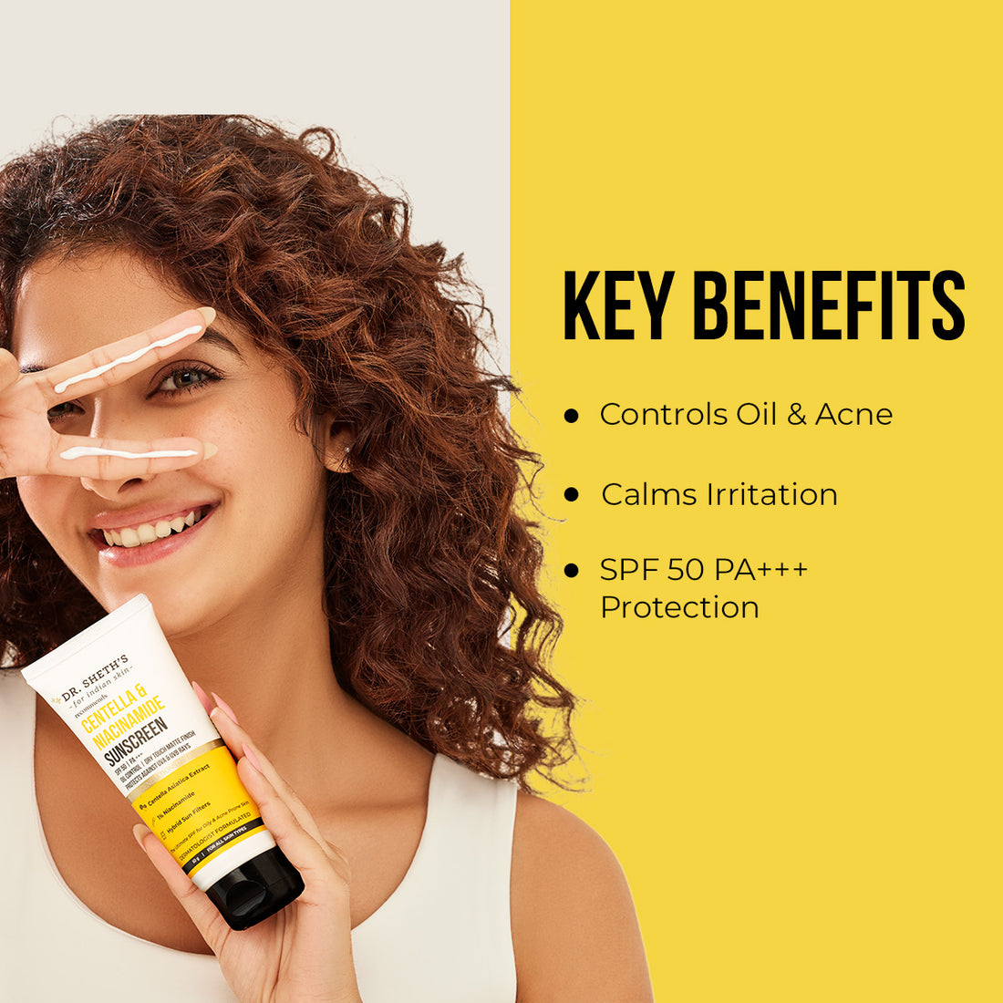 Dr Sheth’s Centella & Niacinamide Sunscreen 50g | B1G1 Free – Dr Sheth's