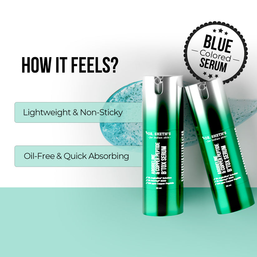 Argireline & Copper Peptide B’tox Serum - 30ml – Dr Sheth's