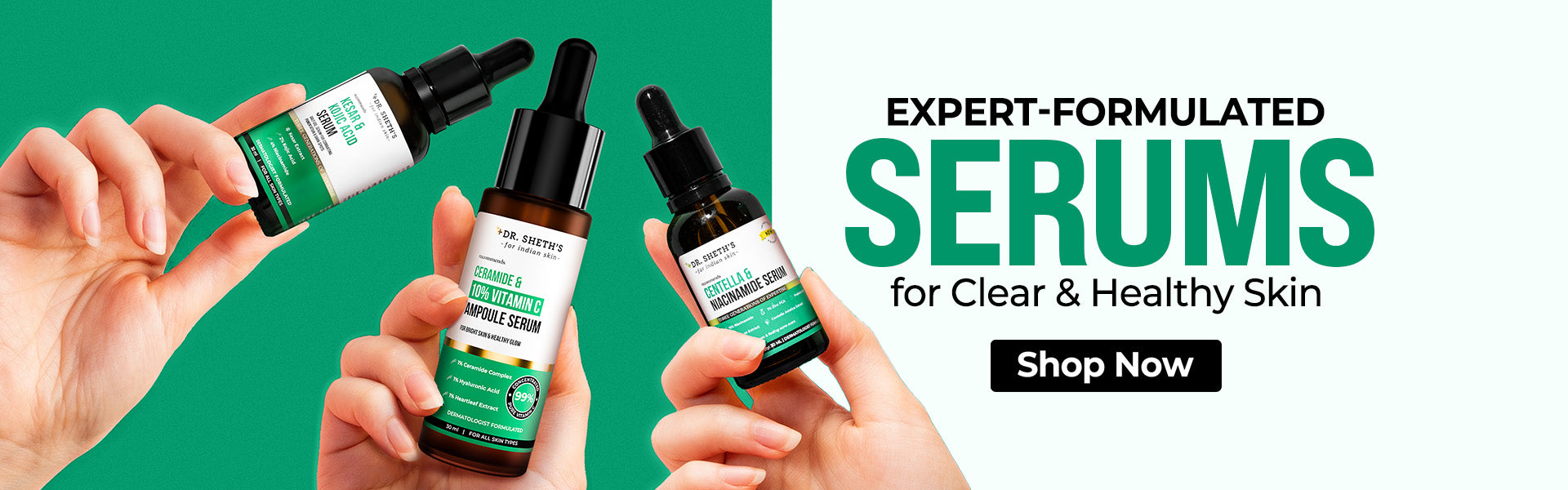 Buy Dr Sheth's Product @699 & Get 2 Best Sellers Code- CERAMIDE699