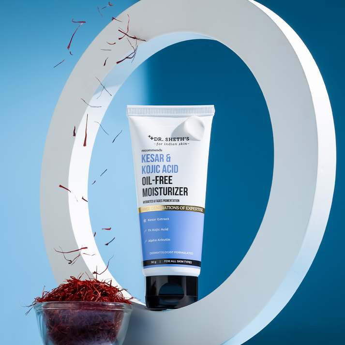 Kesar & Kojic Acid Oil Free Moisturizer - 50g – Dr Sheth's