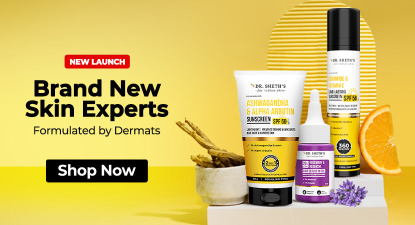 Dr Sheth's Indian Skin Care Products with Flat 20% | Use Code:DERMAT20