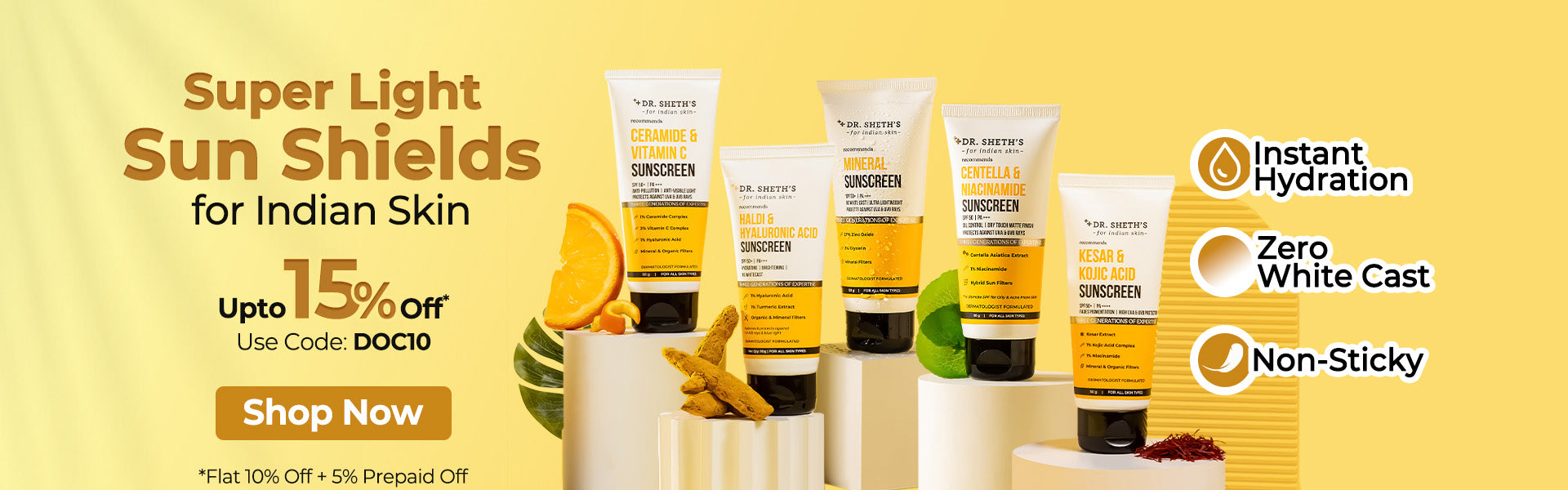 Dr Sheth Skincare Products for Indian Skin - Upto 10% Off