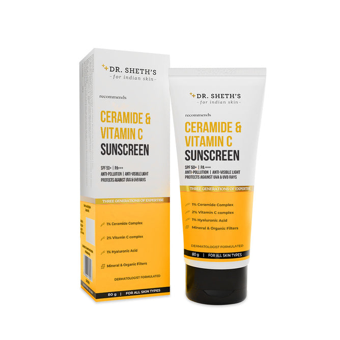 One-Step Skincare Routine Is Here With Dr Sheth's Sunscreen Range!